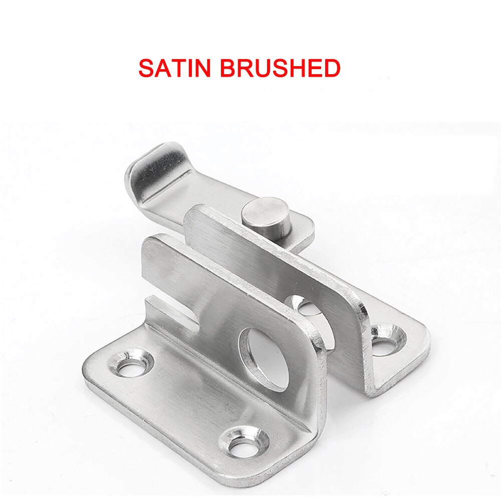 YUMORE Stainless Steel Door Latch Bolts Hasp Hardw... – Grandado