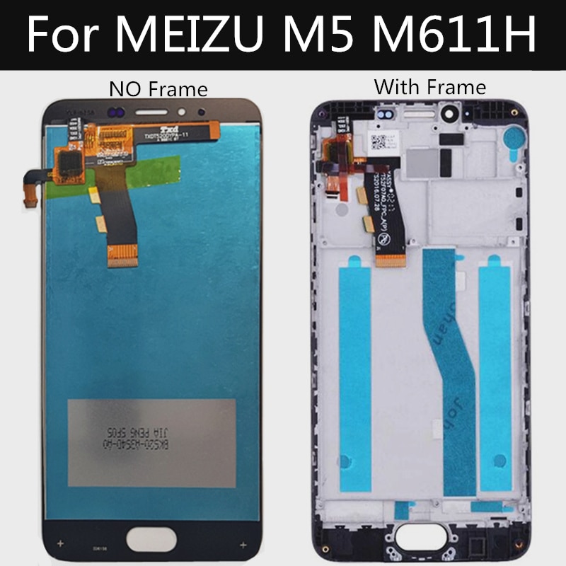 5.2 "Voor Meizu M5 M611H Lcd-scherm + Touch Screen... – Grandado