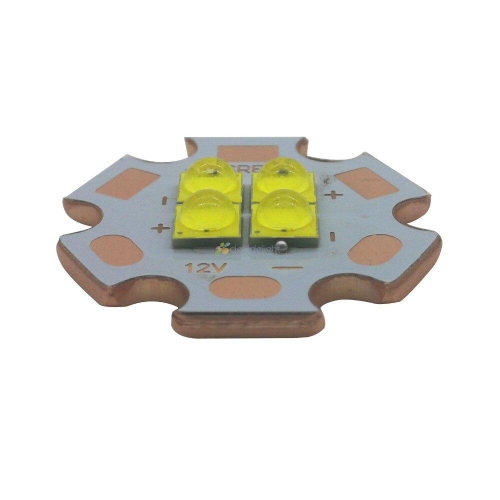 2 stuks cree xte xt -e 4 chips 18w led emitter lam... – Vicedeal