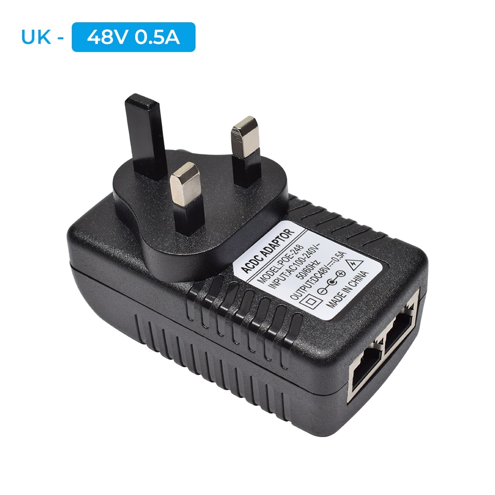 Poe injector optional for poe camera DC 12V/15V/24... – Vicedeal