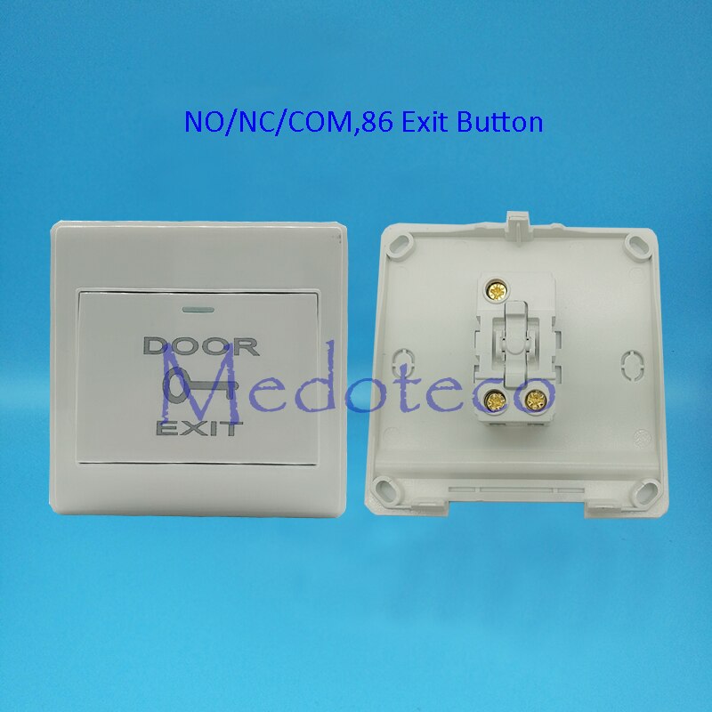 Square Access Control Exit Button NC/NO/COM 86*86m... – Vicedeal Square Access Control Exit Button NC/NO/COM 86*86m... – Vicedeal