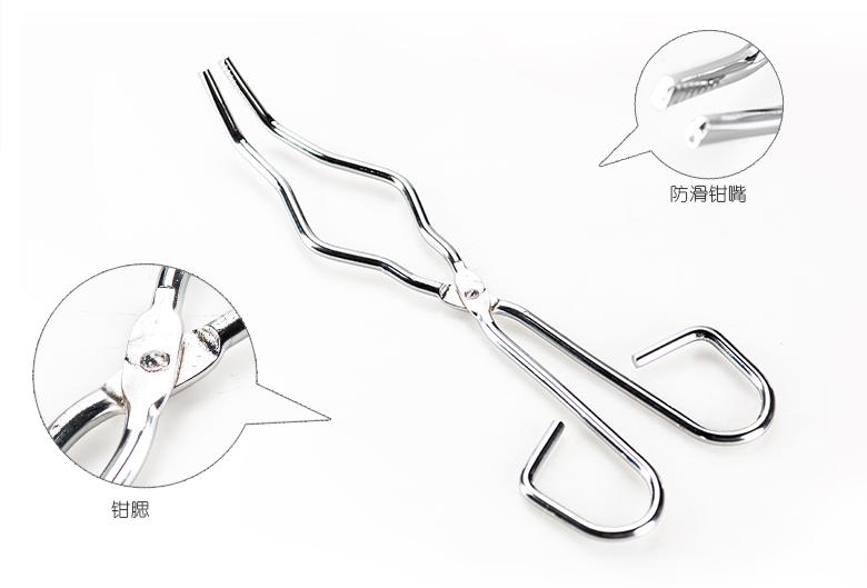 1pc/Stainless steel crucible tongs – Grandado 1pc/Stainless steel crucible tongs – Grandado