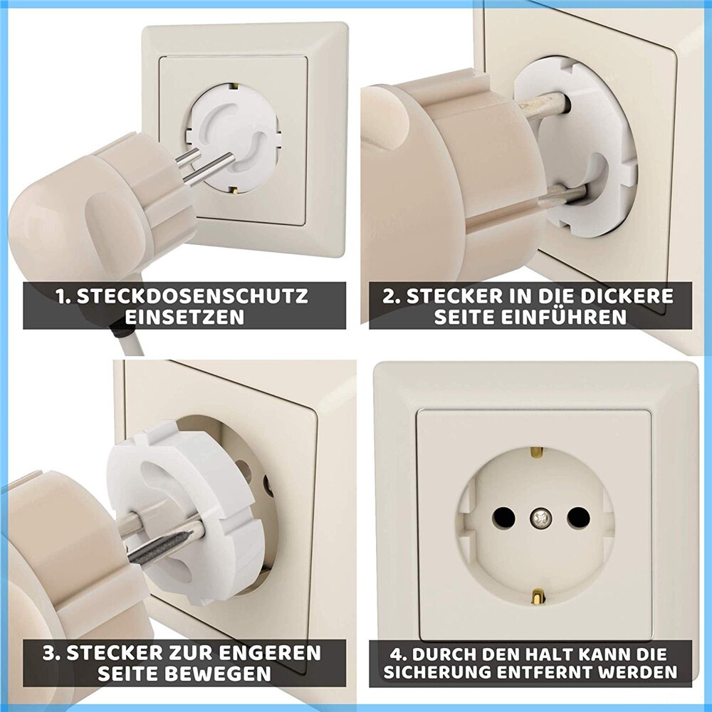 Socket protector baby safety socket cover anti-ele... – Grandado