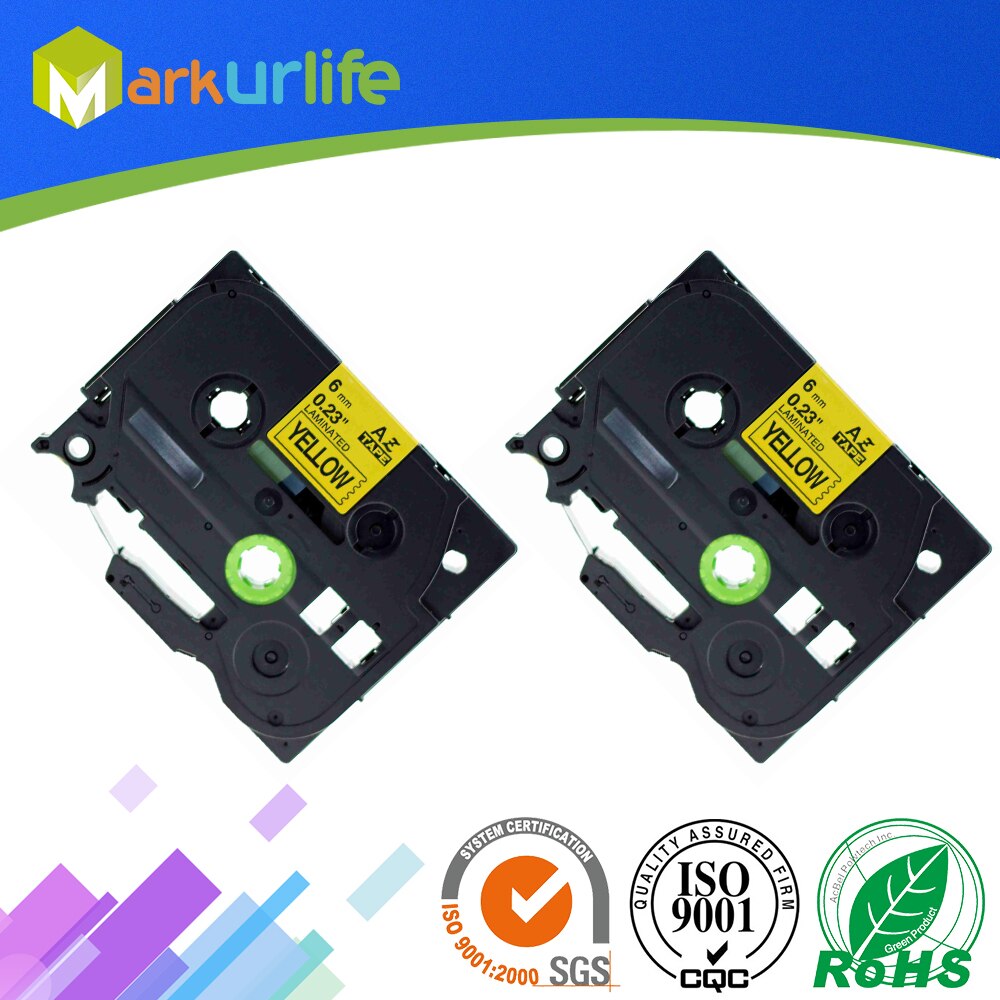 2 kpl 6mm*8m tz tze teippi yhteensopiva tze 611 tz... – Grandado