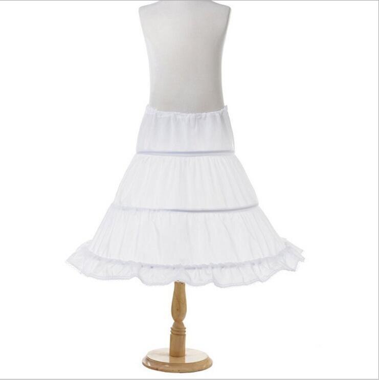Kid Girls Pannie Skirt Bride Wedding Dress Full Fl... – Grandado