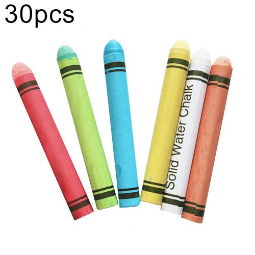 30Pcs Water-soluble Non-dust Chalks Crayons Set Ch... – Vicedeal