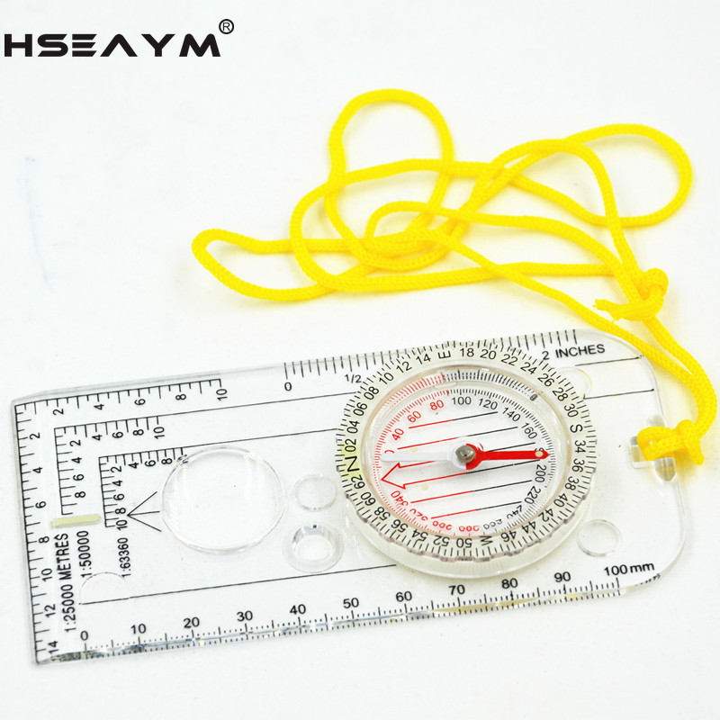 HSEAYM Map Drawing Scale Compasses Survival Tool B... – Grandado