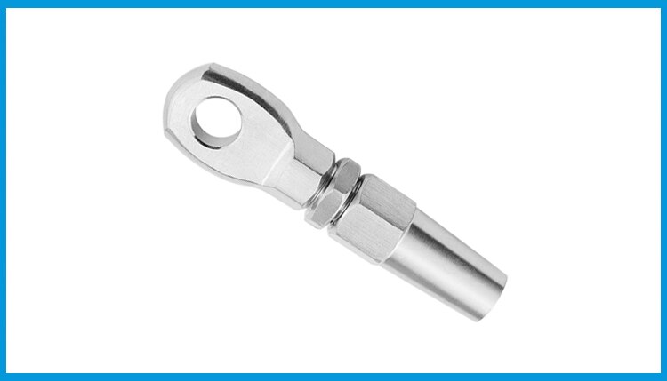 Marine Grade 316 Stainless Steel 4mm Swageless Eye... – Grandado