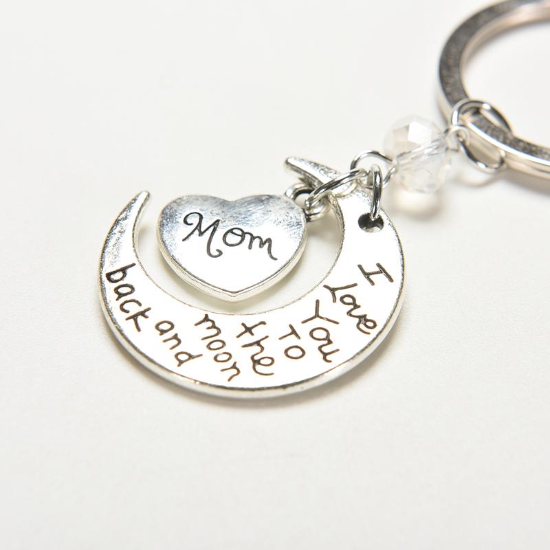 1*Toy Keychain To Mom Toy Keychain Heart Keyring F... – Vicedeal