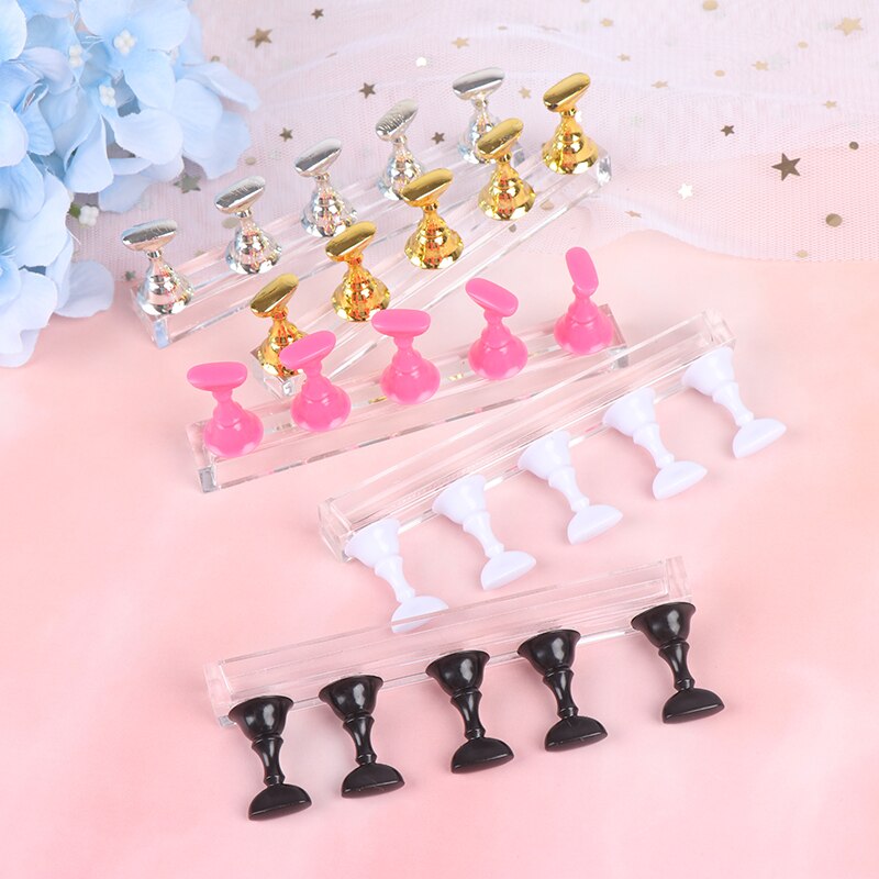 5 Stuks Nail Art Practice Display Stand Nail Art D... – Vicedeal