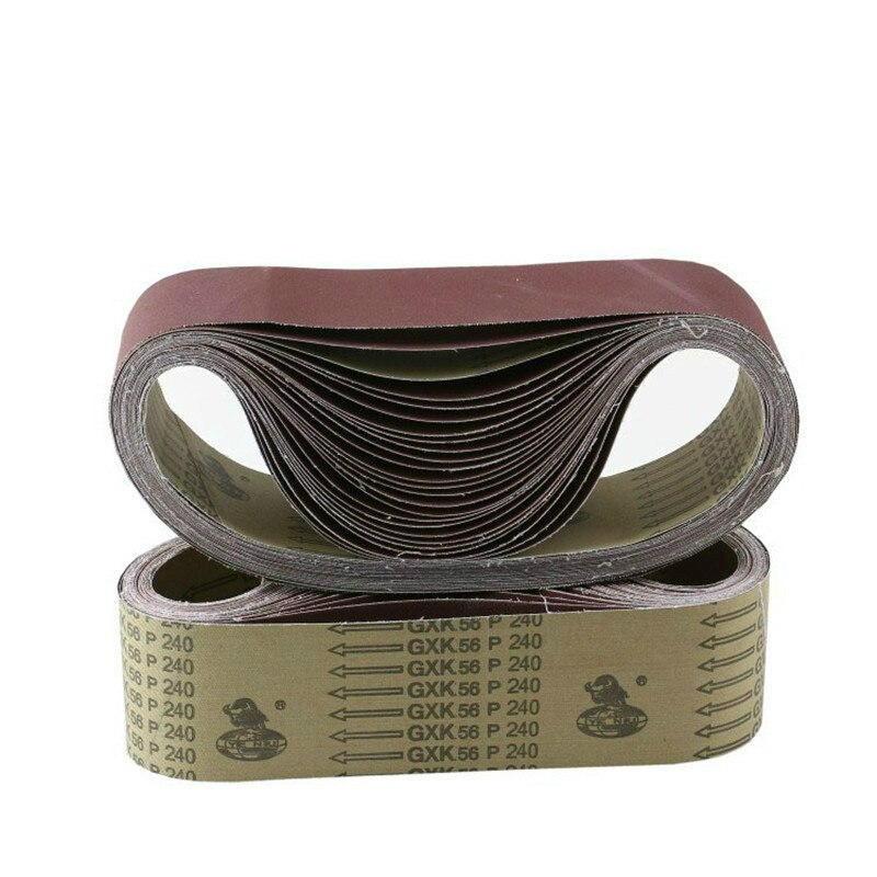 10Pack 533*75mm Sanding Belts 40-1000 Grit Alumini... – Vicedeal