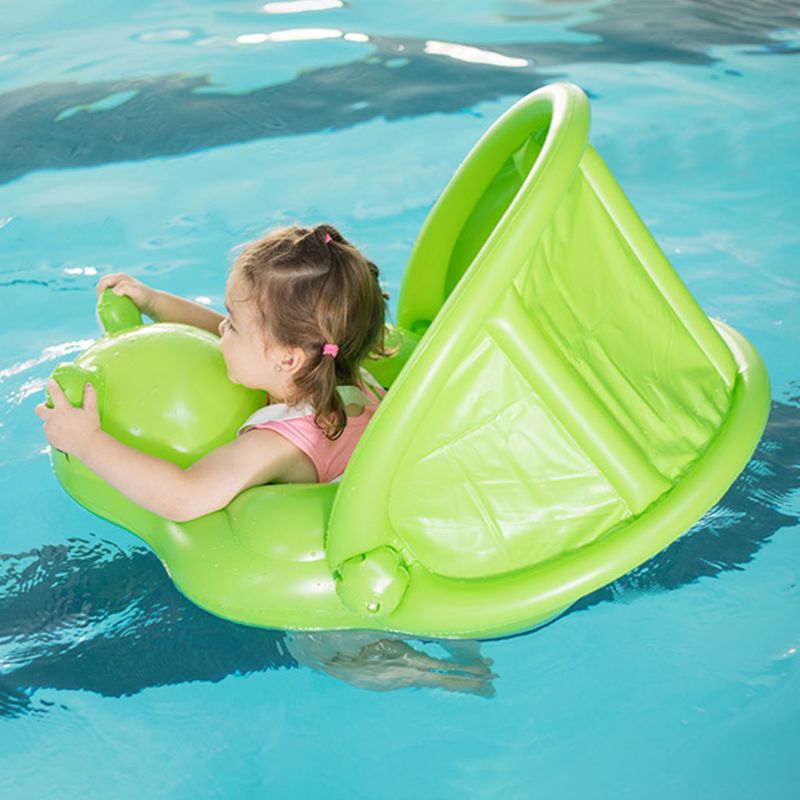 Baby Swimming Ring Float Inflatable Frog Circle To... – Grandado