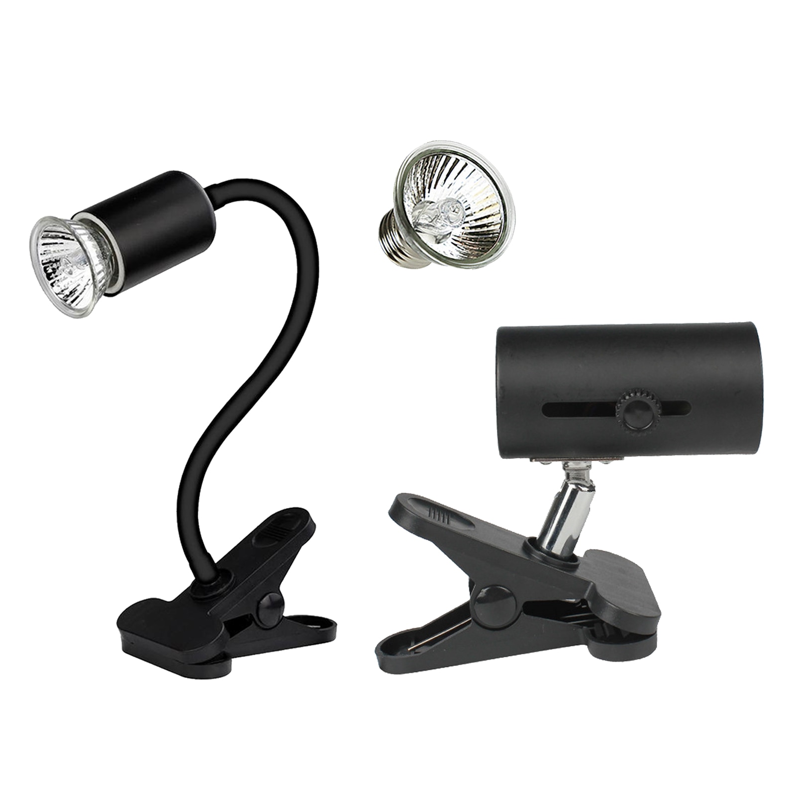 Reptile Pet Heating Light Clamp Lamp Holder UVB+UV... – Grandado
