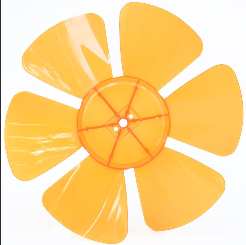 Electric Table Fan Parts 8mm Orange fan blade 6-bl... – Vicedeal