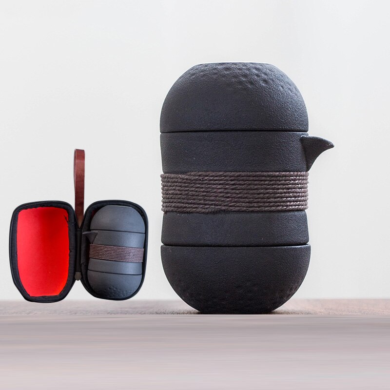 Portable Teapot Tea Cup Set Travel Tea Set Home Of... – Grandado