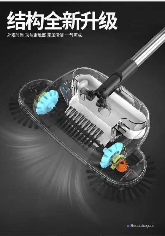 Hand Push Type with Dust Household Household Brush... – Grandado