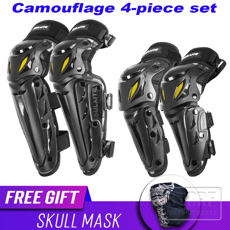 Sulaite Motorcycle Knee Pad Men Protective Gear Kn... – Grandado