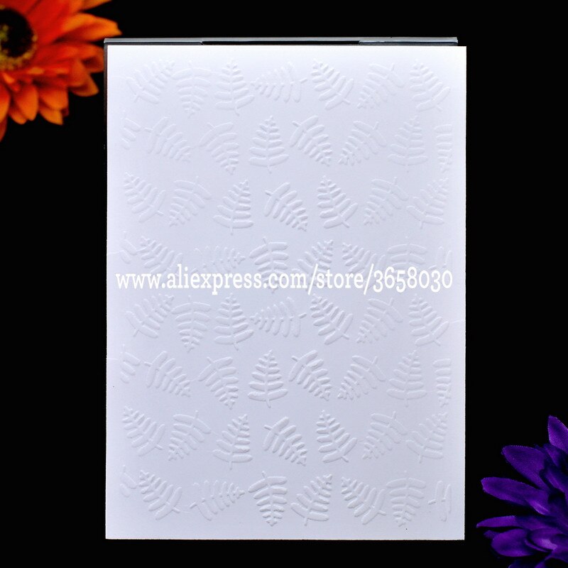 Leaves 3 Plastic Embossing Folder For Scrapbook DI... – Grandado