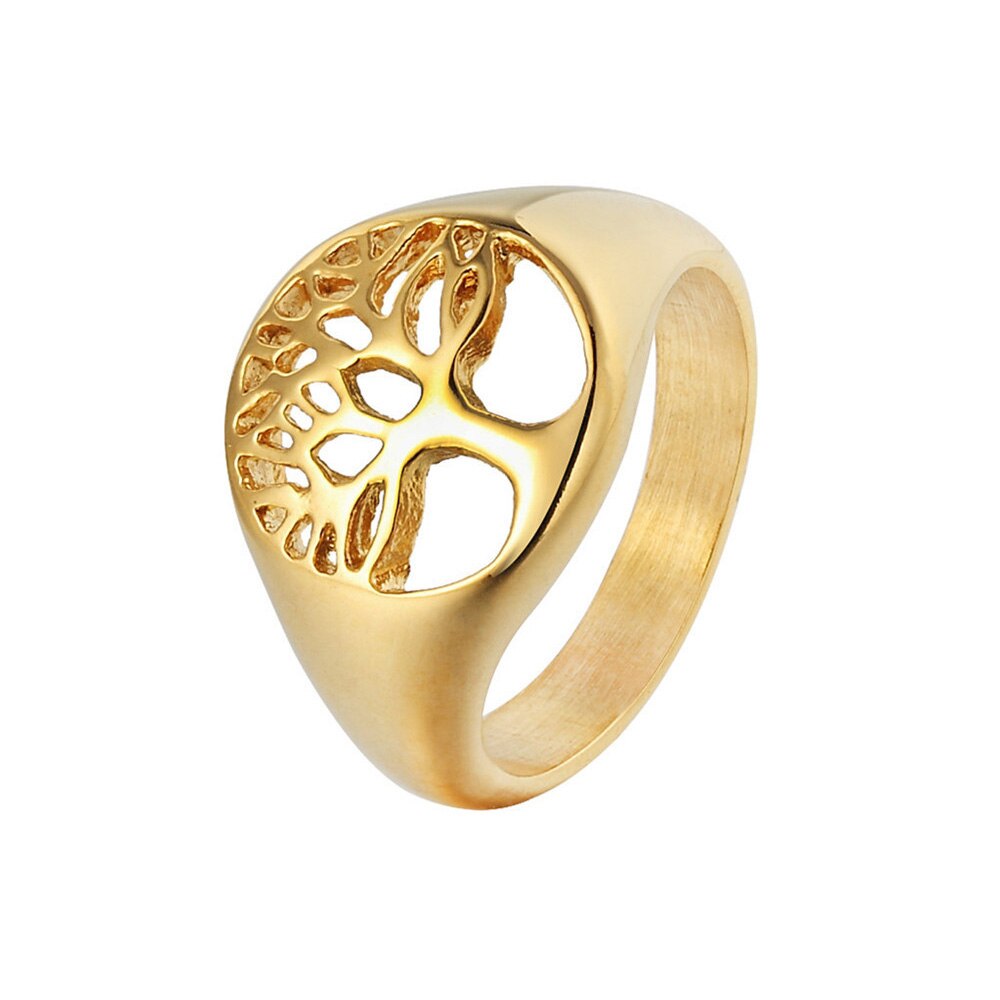 Classic Gold/Silver Color 316L Stainless Steel Tre... – Vicedeal
