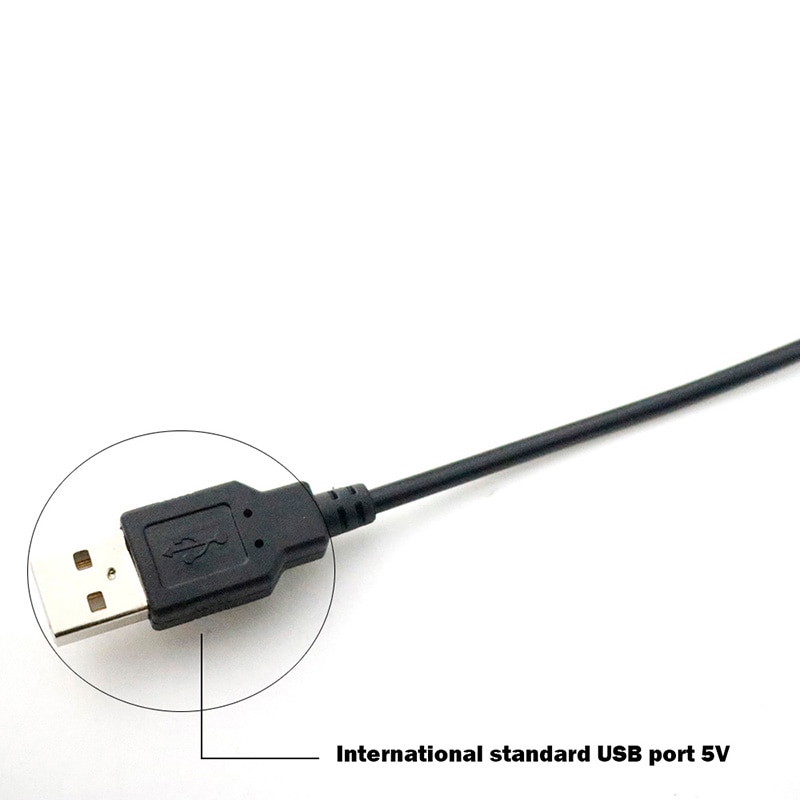 1M 2M 3M 5M 10M Black USB Port 5V 5.5*2.1mm DC Bar... – Grandado