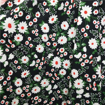 Chiffon Gedrukt Ramee Stof Draperen Verdikking Ond... – Grandado