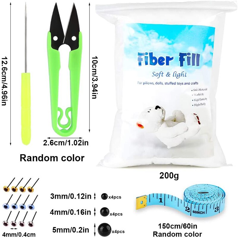 KAOBUY 300g Toy Filler Patchwork Pillow Filling Do... – Grandado