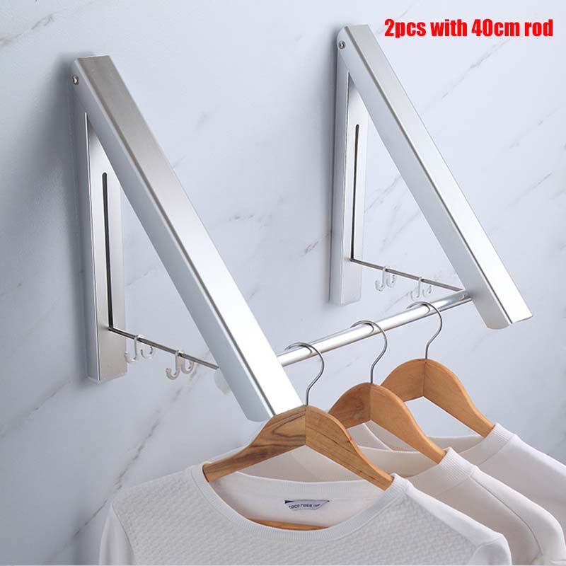 Clothes Drying Rack Wall Mounted Drying rack for D... – Grandado