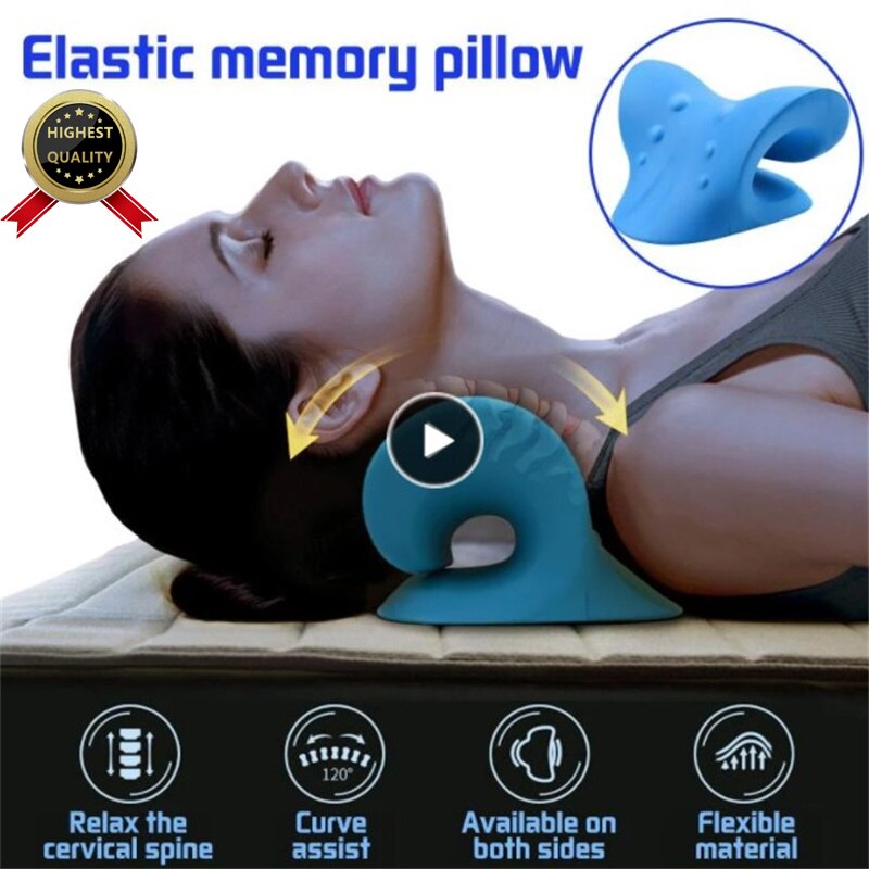 Neck Shoulder Stretcher Relaxer Cervical Chiroprac... – Grandado