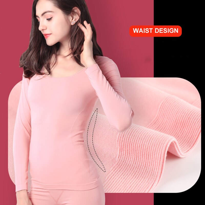 Thermal Underwear For Women Long Johns Set For Win... – Grandado