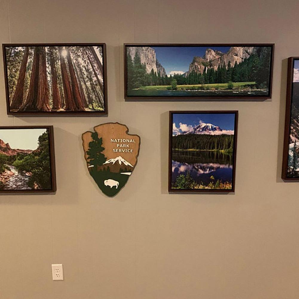 National Park Service Arrow Outdoor Wall Hanging G... – Grandado