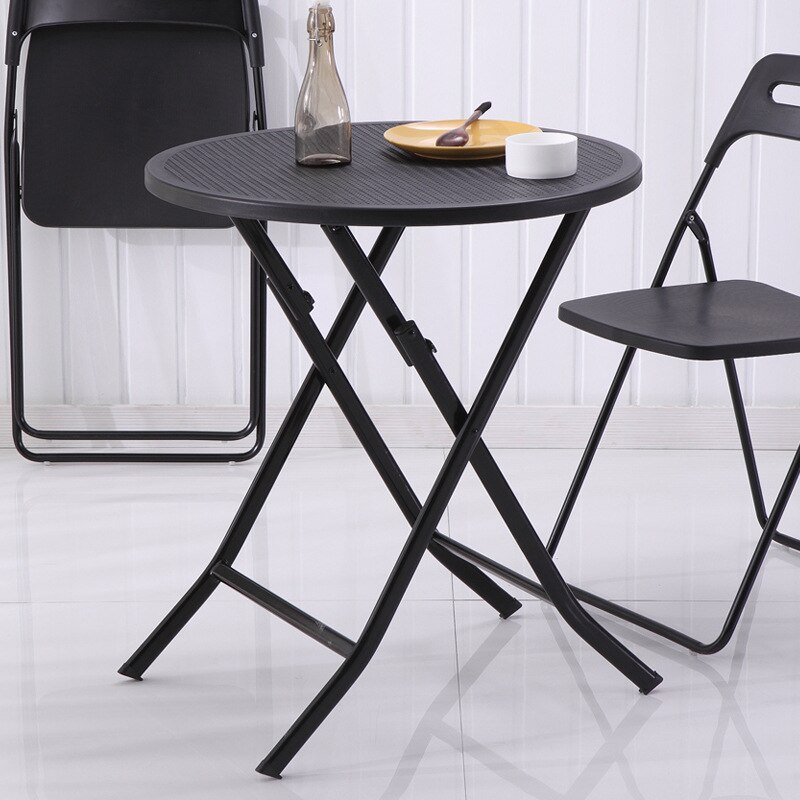 Folding dining table Nordic simple plastic folding... – Vicedeal