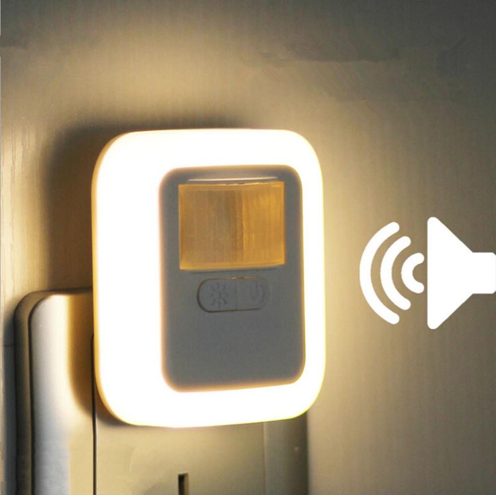 LED Night Lamp Sound Licht Sensor Smart Home Night... – Vicedeal