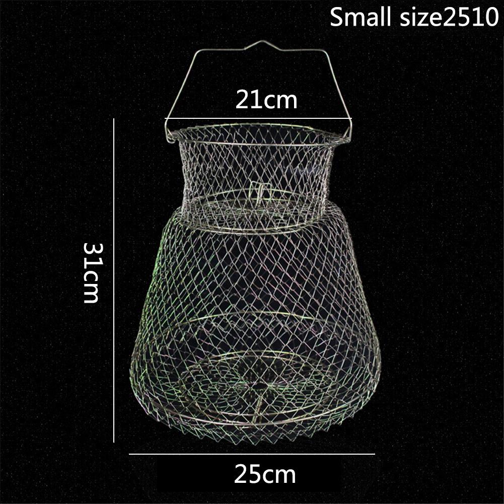 Portable Fish Care Keep Mesh Wire Foldable Fishing... – Grandado