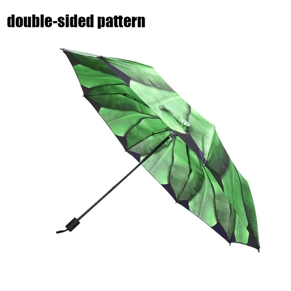 Folding Parasol Umbrella for Men Women Rain and Su... – Vicedeal