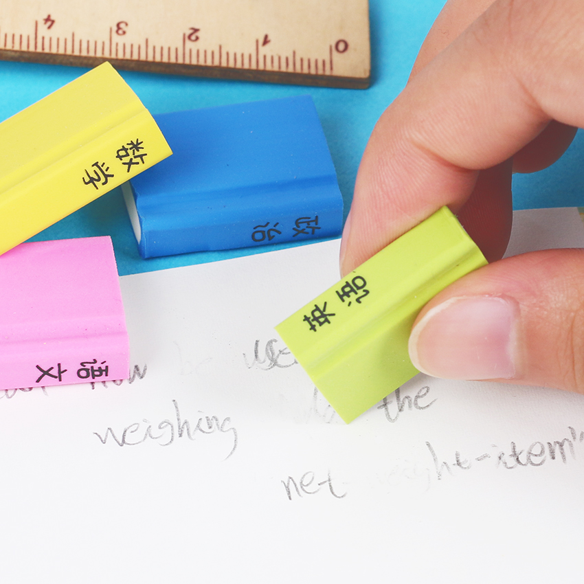 4 PCS/Pack Book Style Eraser School Office Learnin... – Grandado