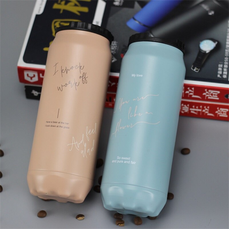ZOOOBE 500ML Cola Thermos Coffee Vacuum Flask Stai... – Grandado