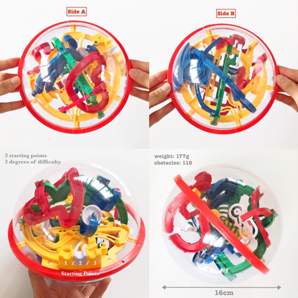 3D Grote Intellect Puzzel Bal Doolhof Spel voor Ki... – Grandado