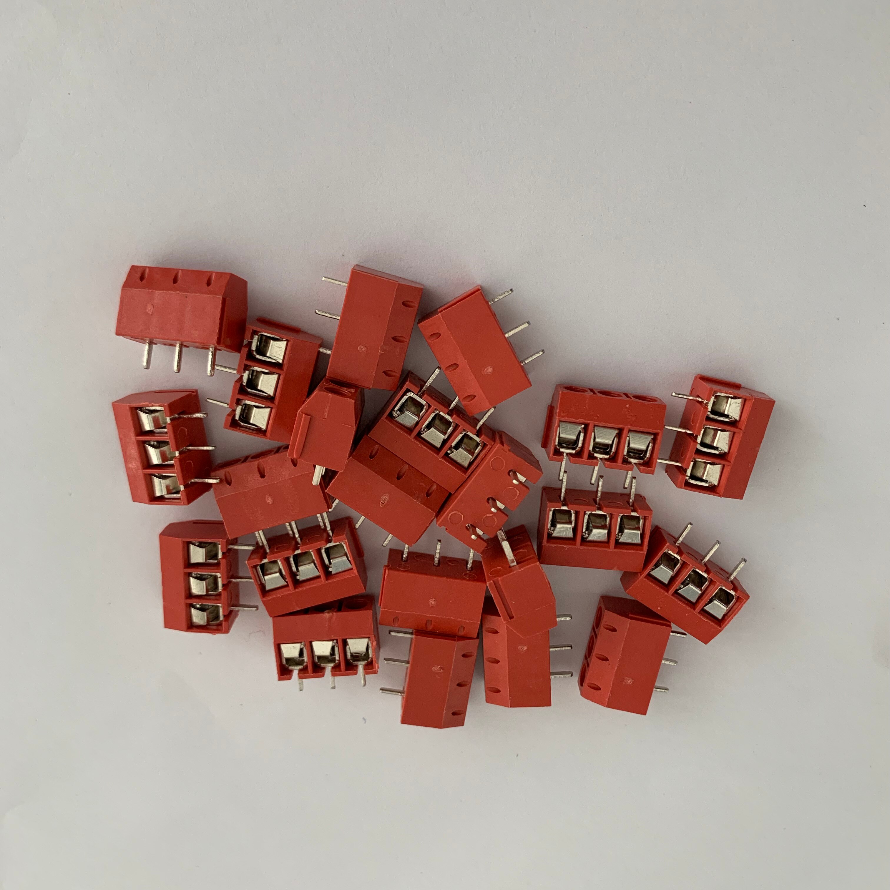 100PCS/LOT kf301-3p splice, screw type PCB spacing... – Grandado