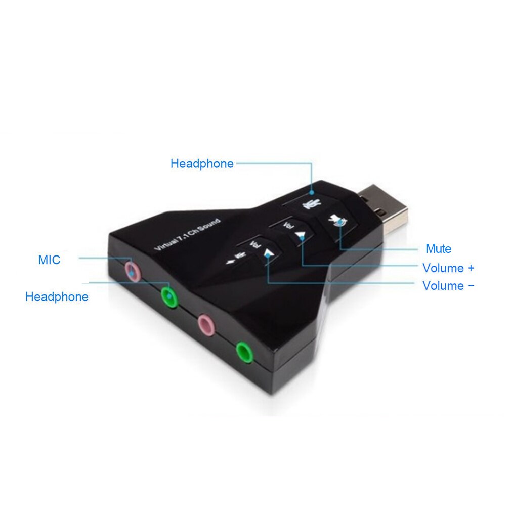 Virtual 7.1 Channel Audio Sound Card Adapter For L... – Grandado