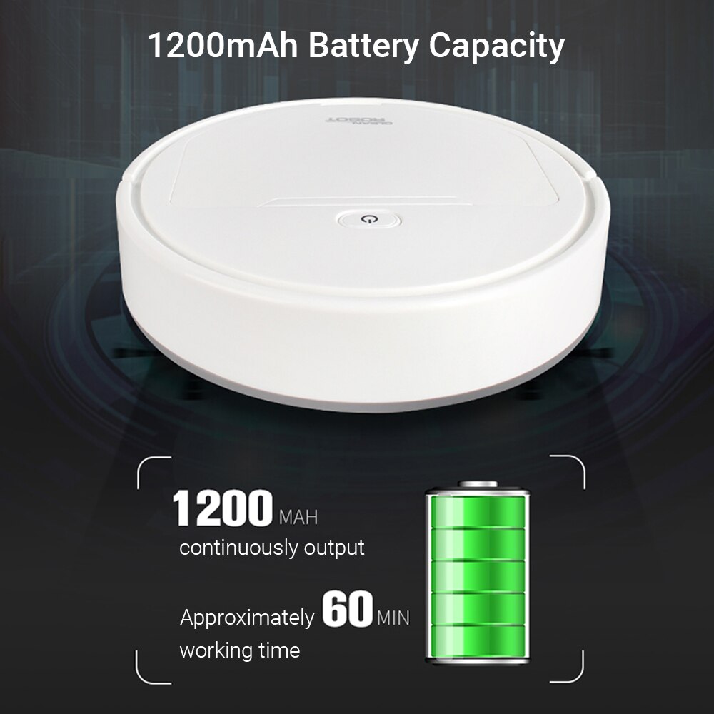 Intelligent Vacuum Cleaner Smart Robotic Cleaner F... – Vicedeal