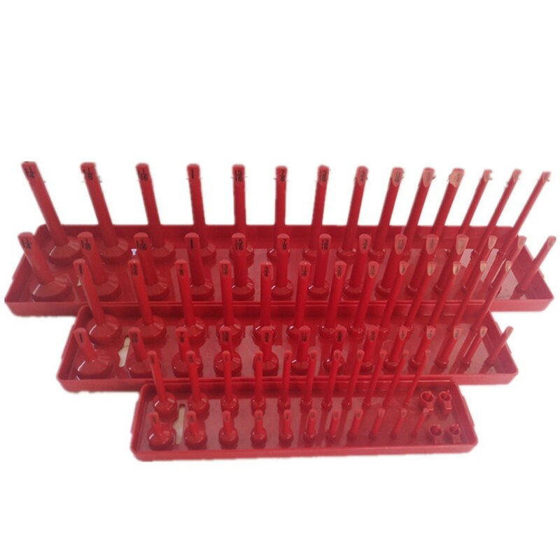 Socket Organizer Tray 3 PC 3 Row Trays SAE Socket ... – Vicedeal