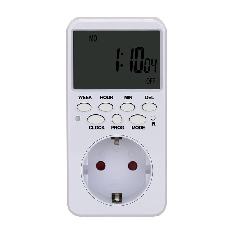 Elektronisk digital timerbrytare eu fr br-plugg kö... – Grandado