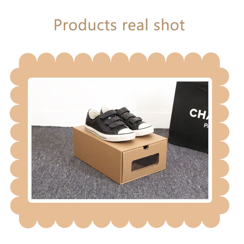 Thickened Kraft Cardboard Shoes Box For Men Women ... – Grandado