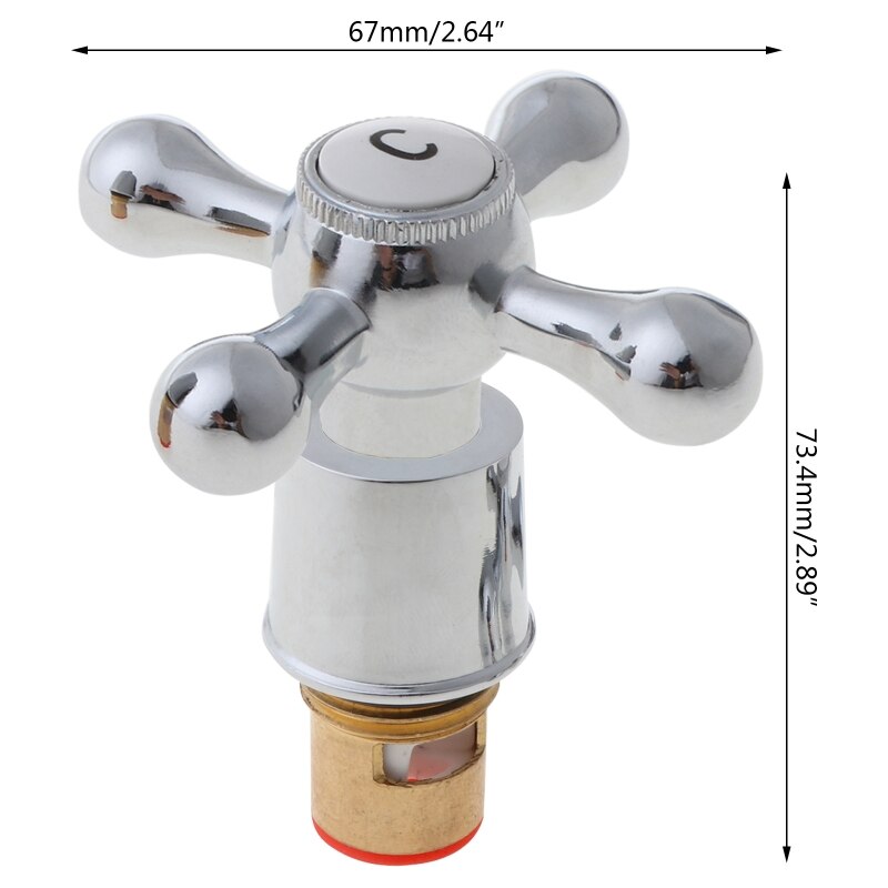 Copper Mixed Water Valve Tap Handle Parts Bath Sin... – Vicedeal