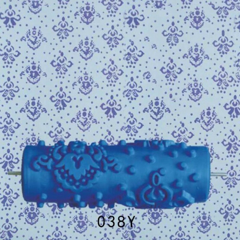 1Pc 5 Inch Embossed Paint Roller Sleeve Wall Textu... – Vicedeal