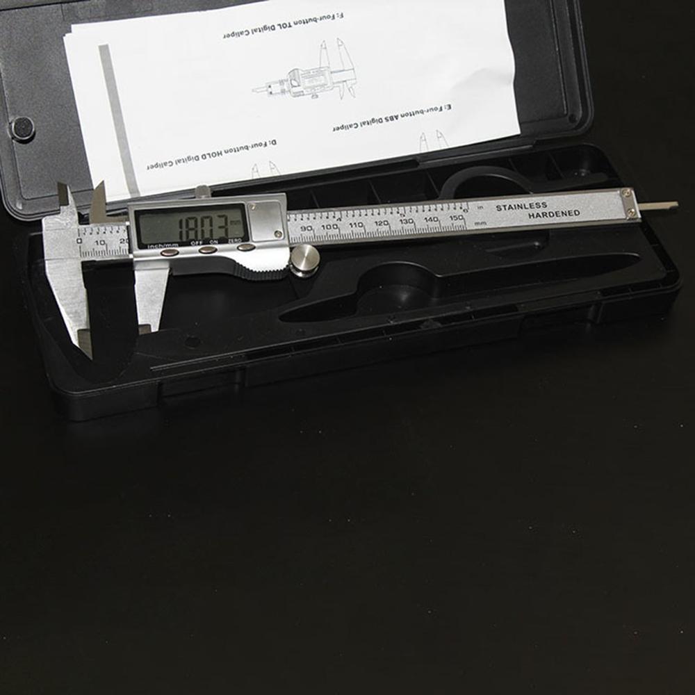 All Metal Stainless Steel Digital Display Electronic Vernier Caliper 0 ...