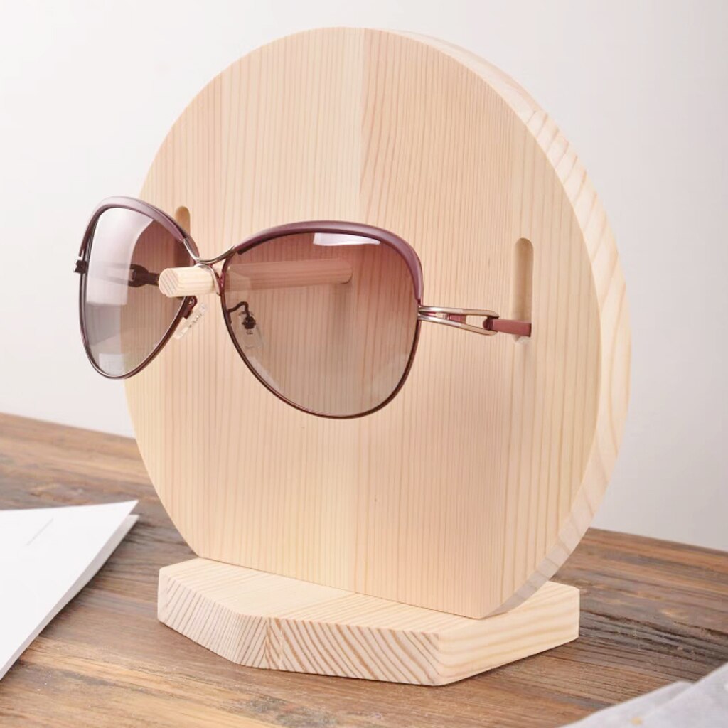 Wood Sunglass Rack Glasses Display Stand Holder Ho... – Grandado