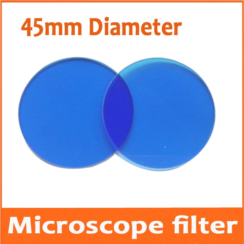 1pc 45mm Lens Diameter Colour Glass Absorber Blue ... – Grandado