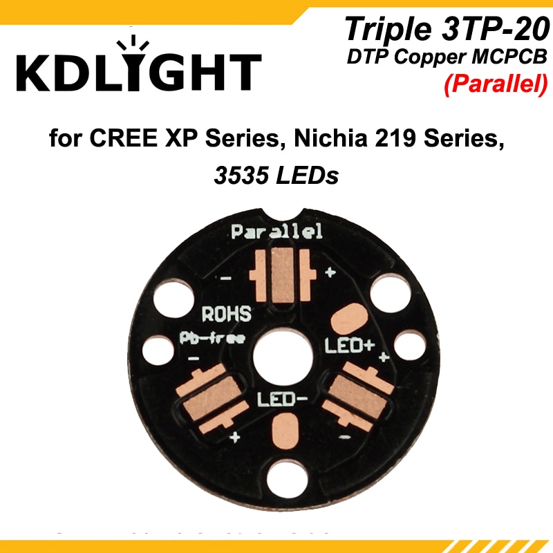 Kdlitker Triple 3TP-20 Dtp Koper Mcpcb Voor Cree X... – Grandado