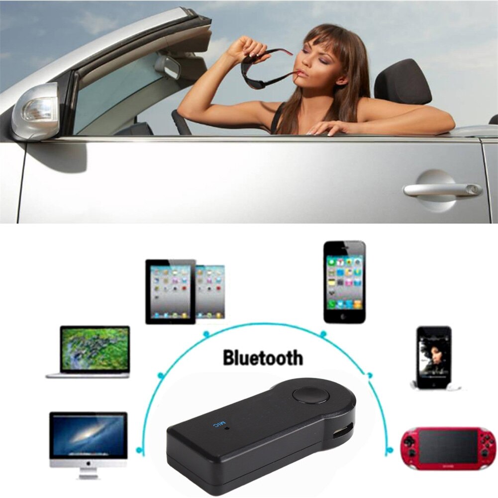 Bluetooth-compatible AUX Mini Audio Receiver Car T... – Vicedeal